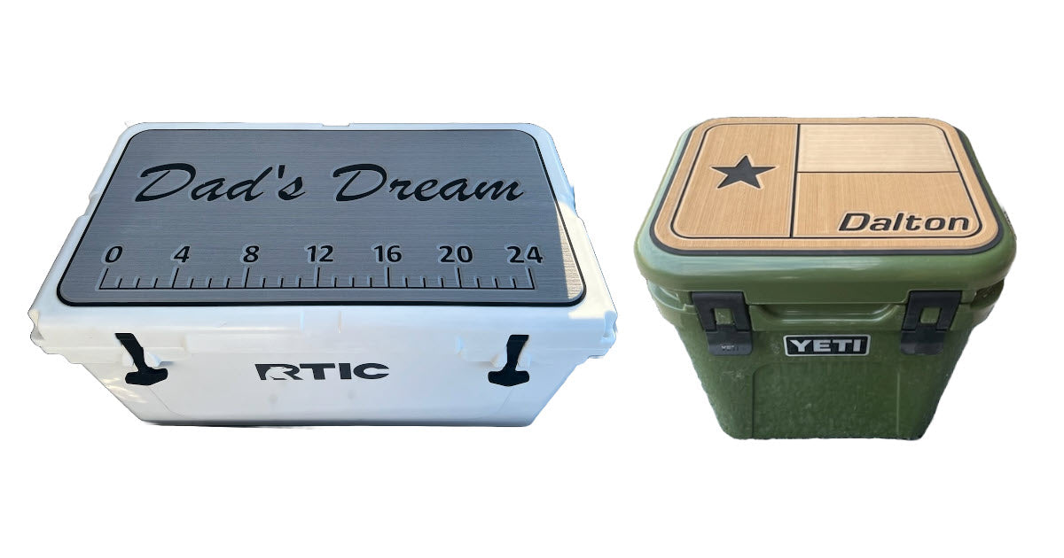 Custom SeaDek® Cooler Pads for YETI®, RTIC® & ENGEL® | USATuff