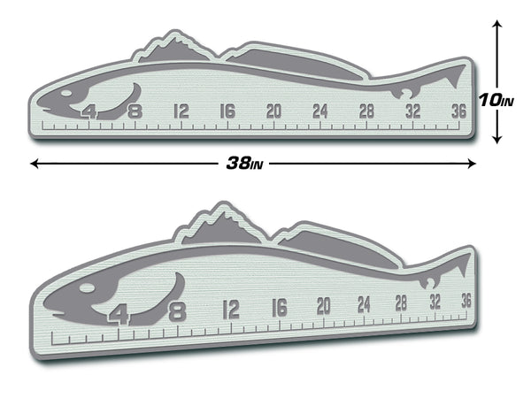 SeaDek Fish Ruler 36" Fishing Accessories - Redfish Design